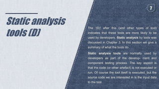 Tool Support For Testing (Tool Support For Static Testing) | PPT | Free ...