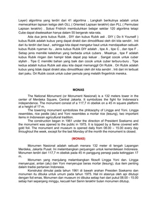 beberapa macam teks dalam bahasa inggris beserta terjemahannya | DOC