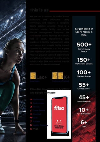 Fitso by Zomato - Sports Brochure | PDF