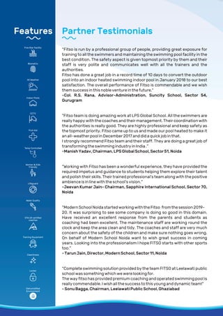 Fitso Re-defining Sports Brochure | PDF