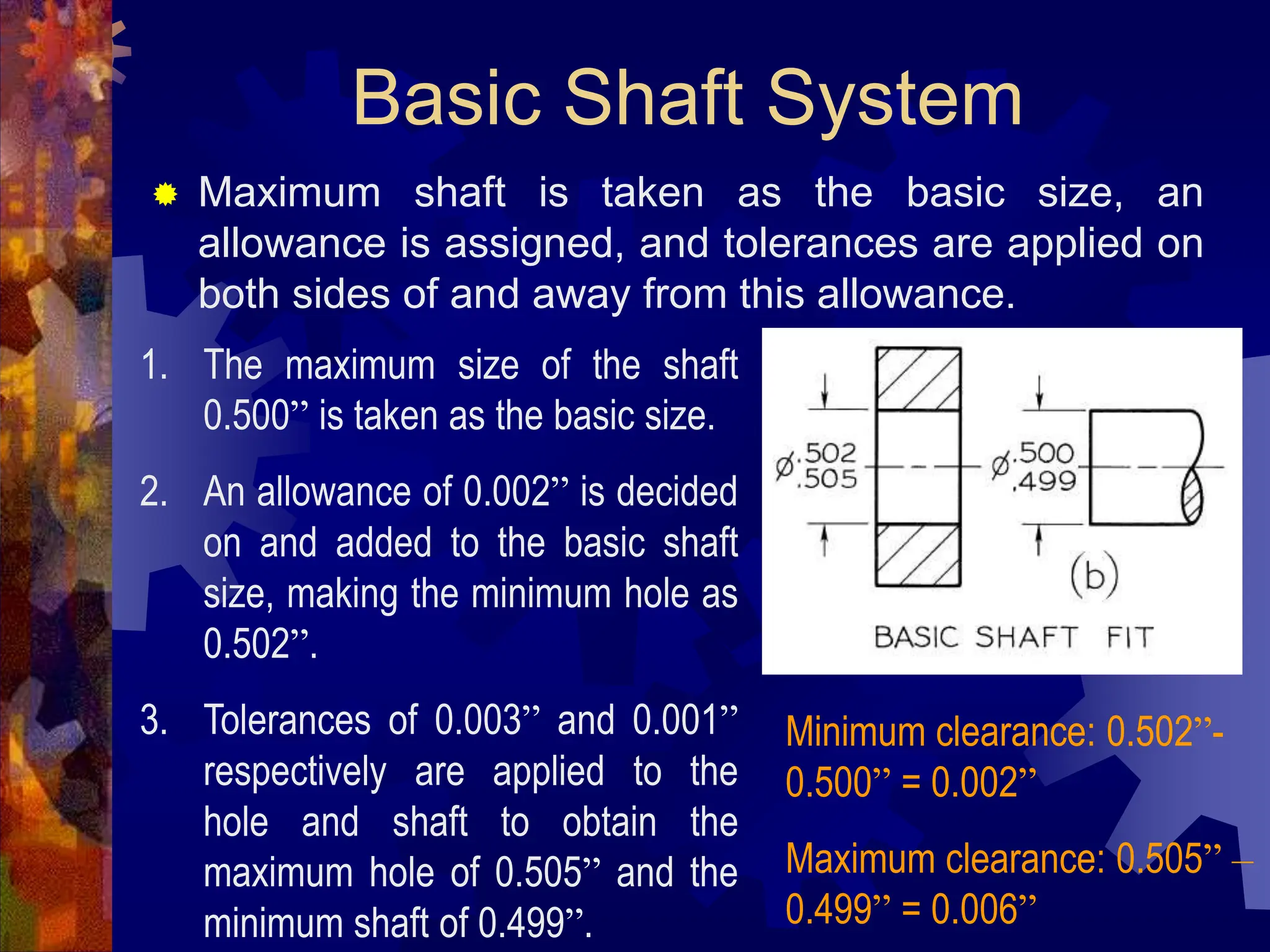 Fits & Tolerances.ppt presentation. Design of machine | PPT