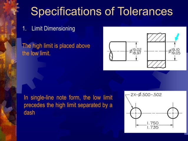 Fits & Tolerances.ppt presentation. Design of machine | PPT | Physics ...