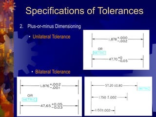 Fits & Tolerances.ppt presentation. Design of machine | PPT