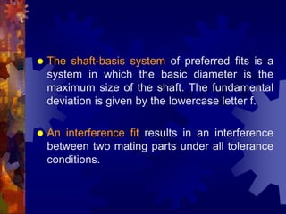 Fits & Tolerances.ppt presentation. Design of machine | PPT