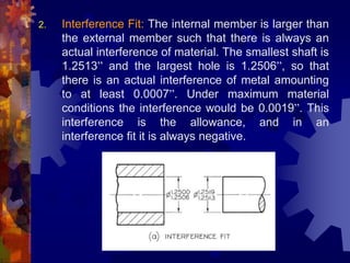 Fits & Tolerances.ppt presentation. Design of machine | PPT