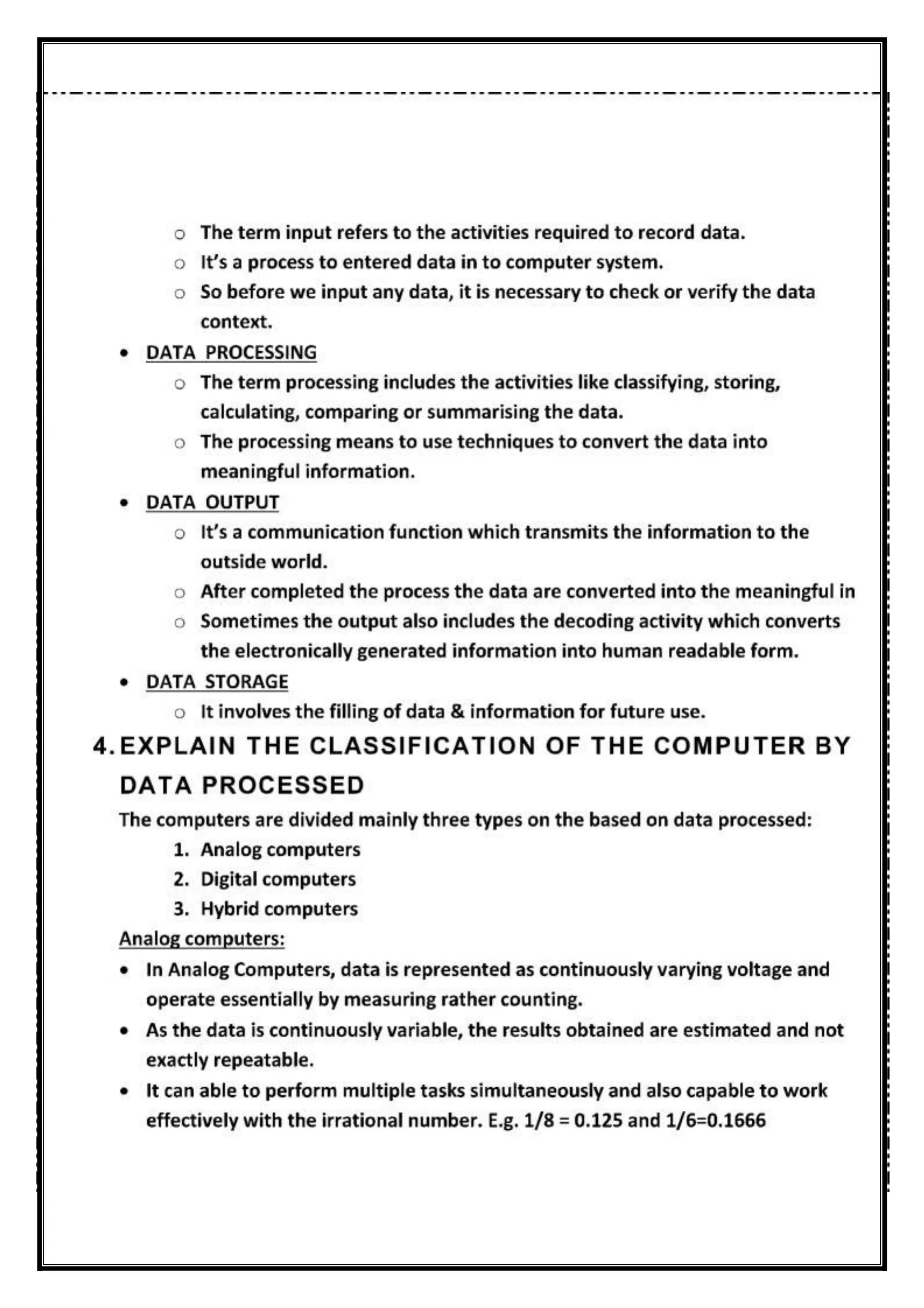 Fundamentals of Information Technology study Material | PDF