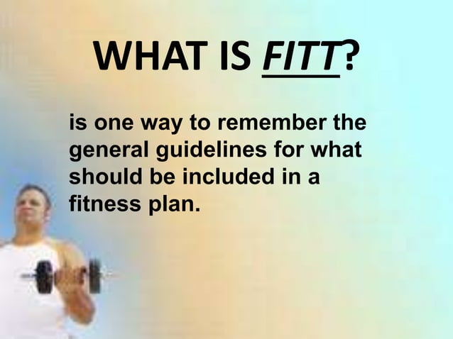 Fitt 1 presentation | PPTX