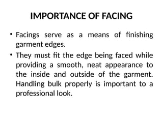 FittedandBiasFacingFittedandBiasFacingpp | PPTX