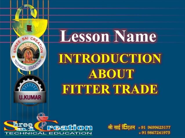 INTRODUCTION ABOUT FITTER TRADE | PDF