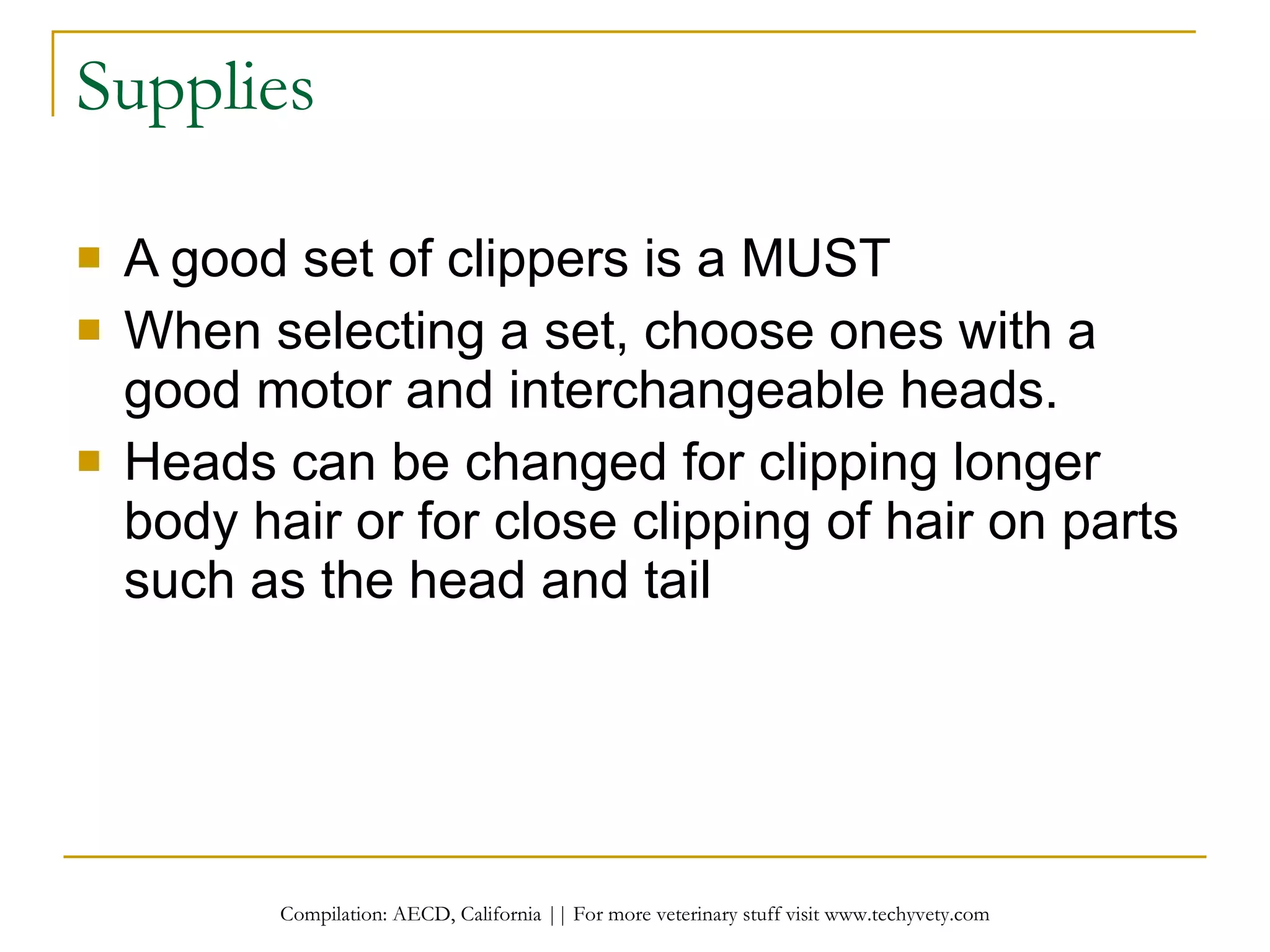 Fitting cattle | PPT