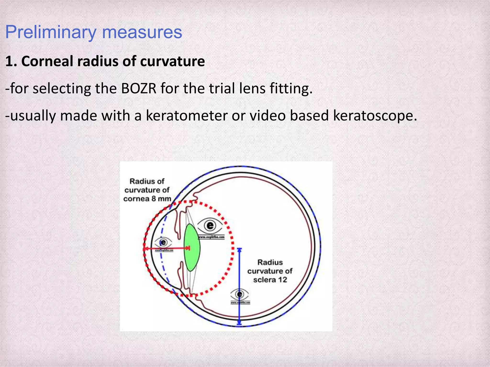 Fitting Philosophies and Assessment of Spherical RGP lenses | PPTX