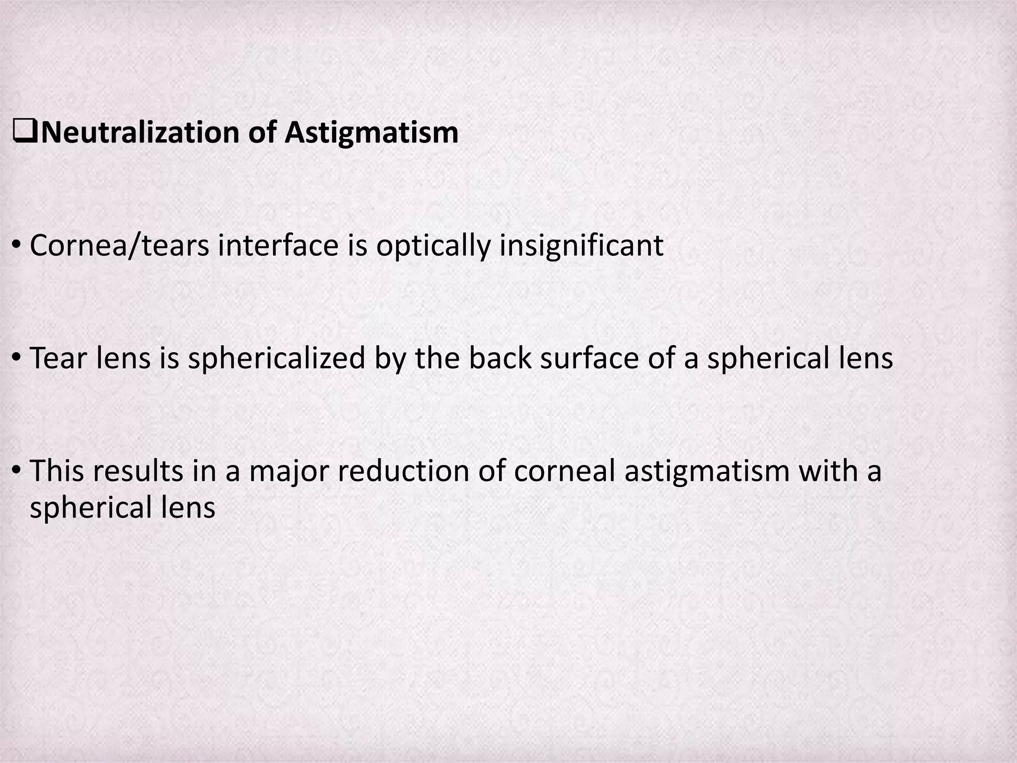 Fitting Philosophies and Assessment of Spherical RGP lenses | PPTX