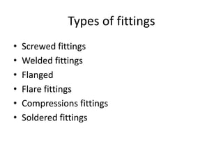 Fittings | PPT