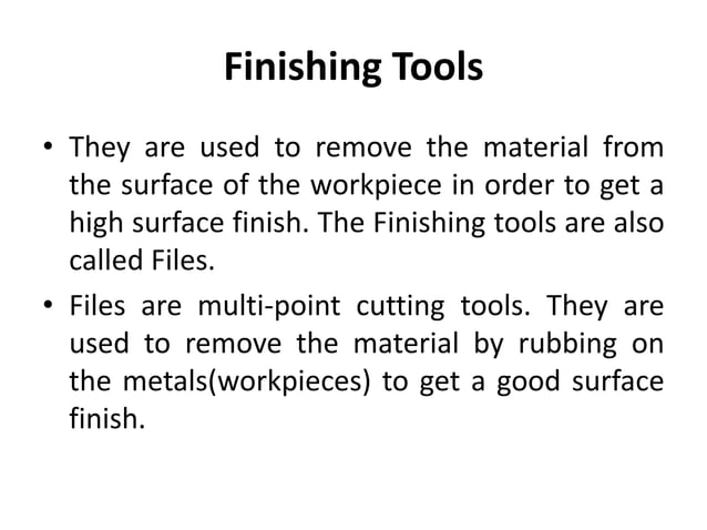 FITTING SHOP Engineering practice btech1 | PPTX