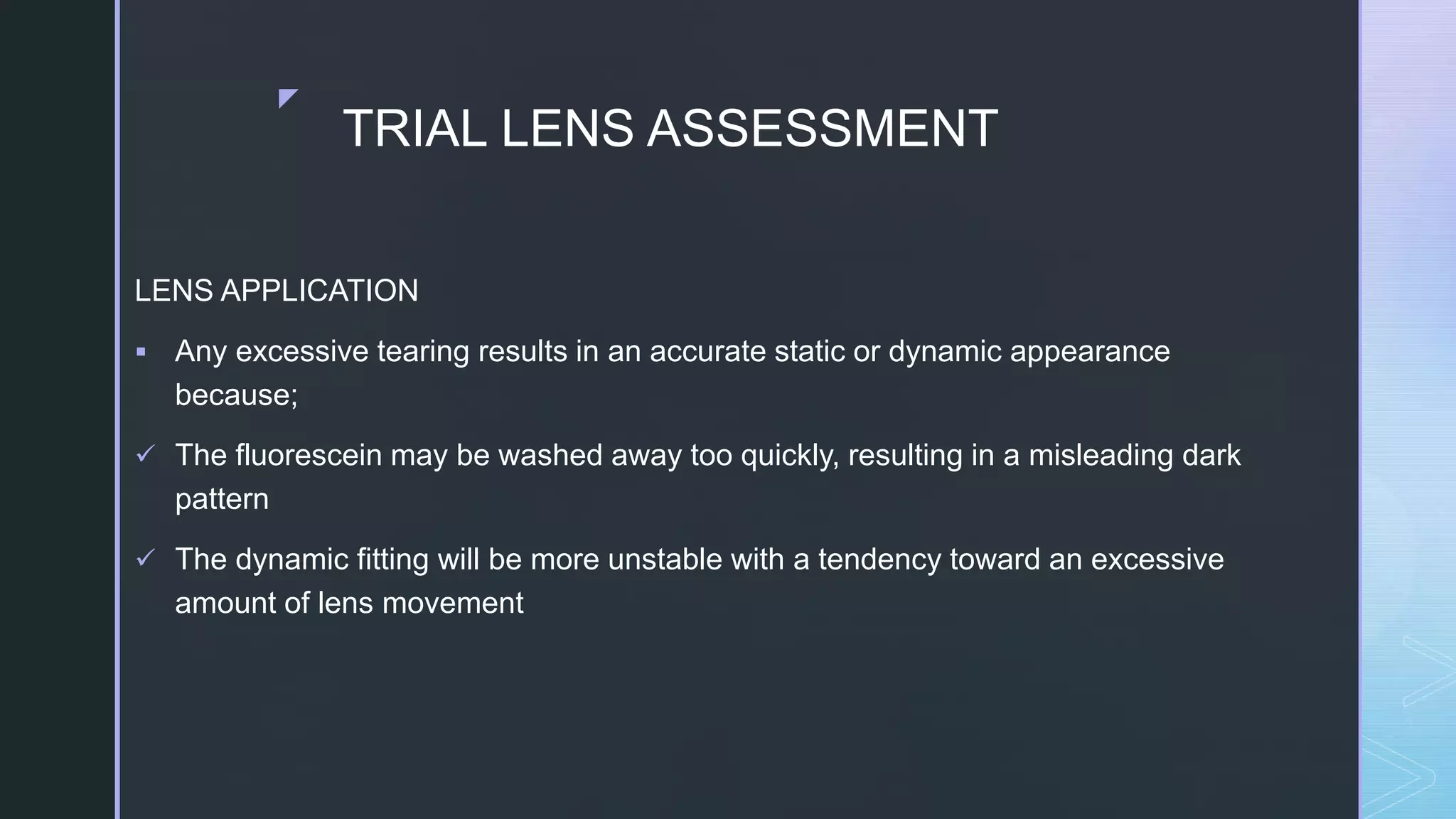 FITTING SPHERICAL RIGID GAS PERMEABLE CONTACT LENS | PPTX