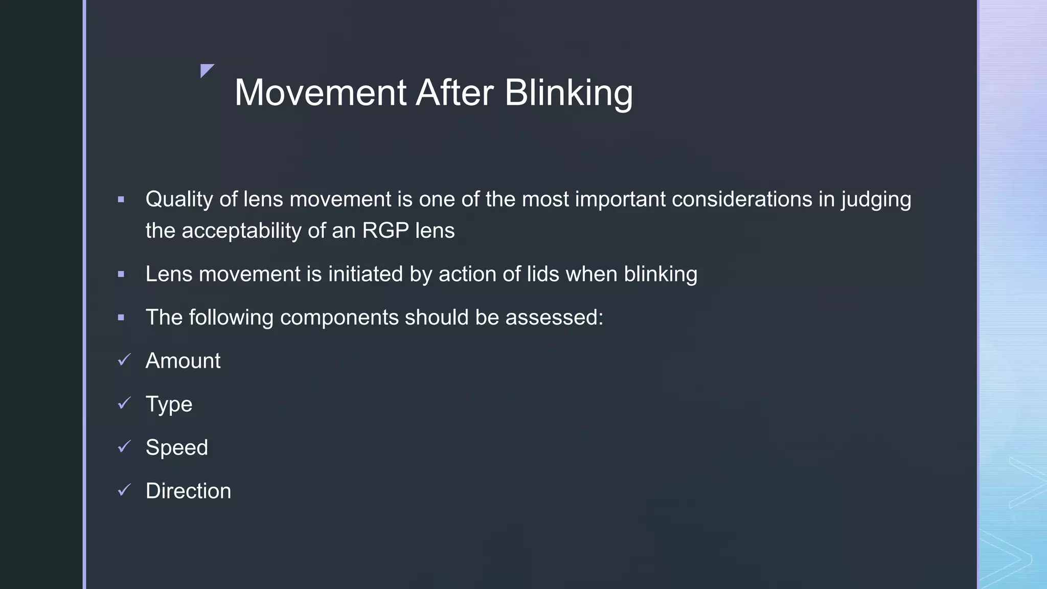 FITTING SPHERICAL RIGID GAS PERMEABLE CONTACT LENS | PPTX