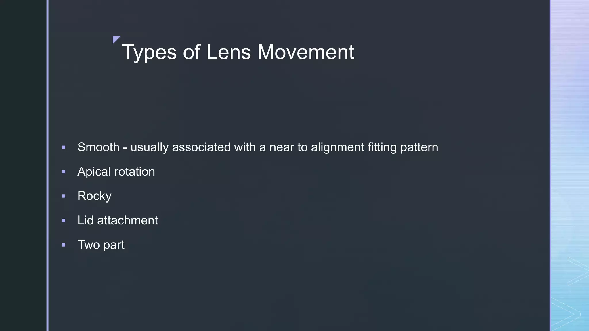 FITTING SPHERICAL RIGID GAS PERMEABLE CONTACT LENS | PPTX