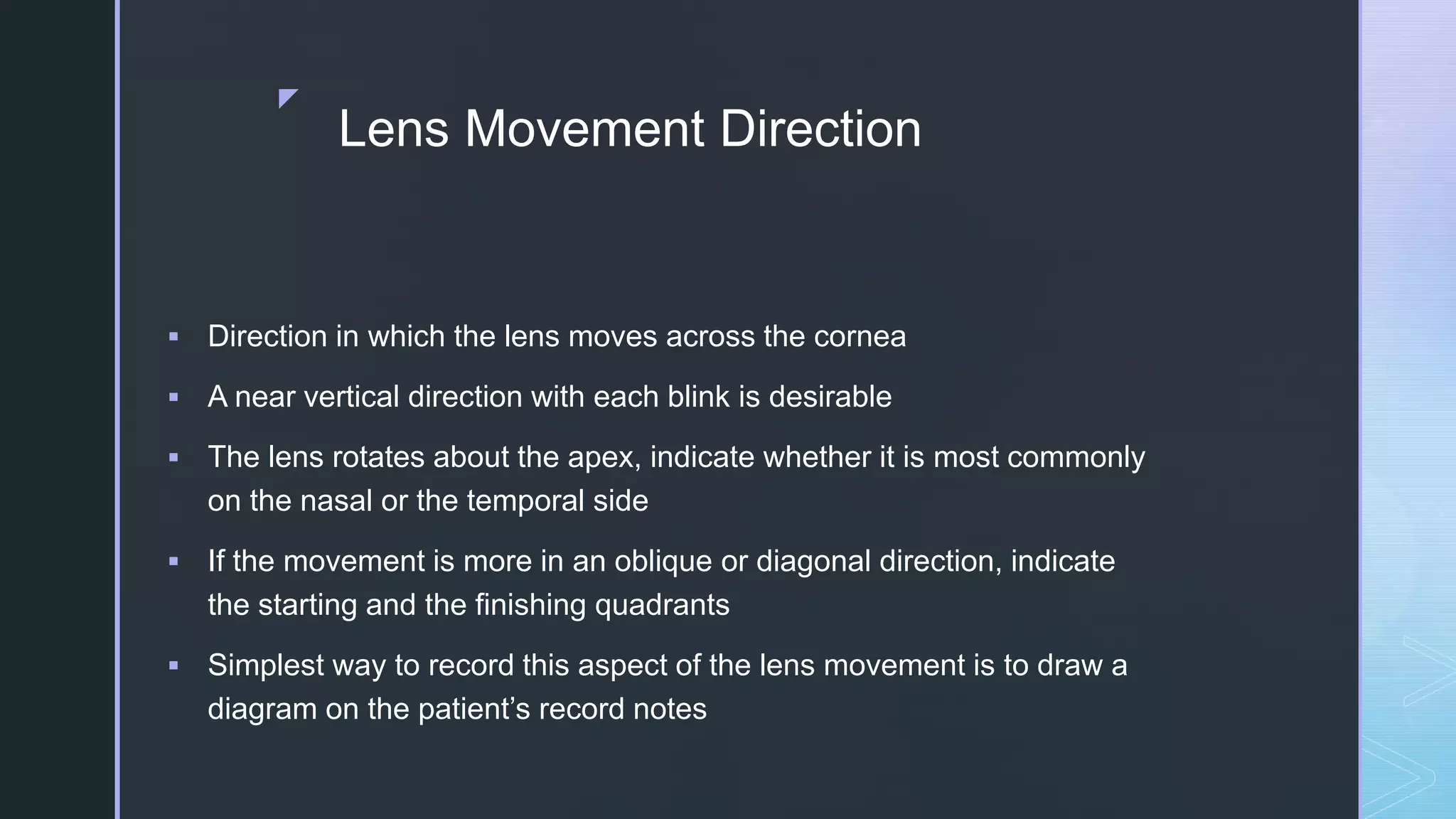 FITTING SPHERICAL RIGID GAS PERMEABLE CONTACT LENS | PPTX