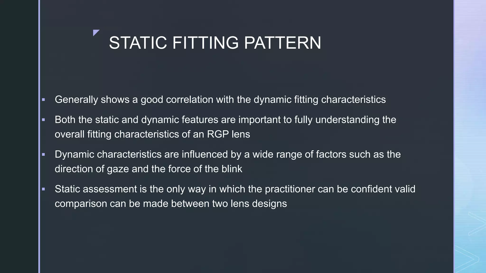 FITTING SPHERICAL RIGID GAS PERMEABLE CONTACT LENS | PPTX