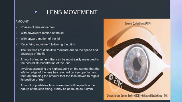 FITTING SPHERICAL RIGID GAS PERMEABLE CONTACT LENS | PPTX