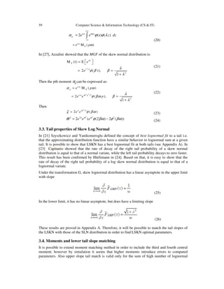 Fitting the log skew normal to | PDF | Computer Networking | Computing