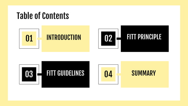 FITT Principle.pptx | Fitness and Exercise | Healthy Living