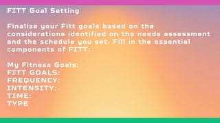 FITT PRINCIPLES FITT PRINCIPLES FITT PRINCIPLES FITT PRINCIPLES | PPTX