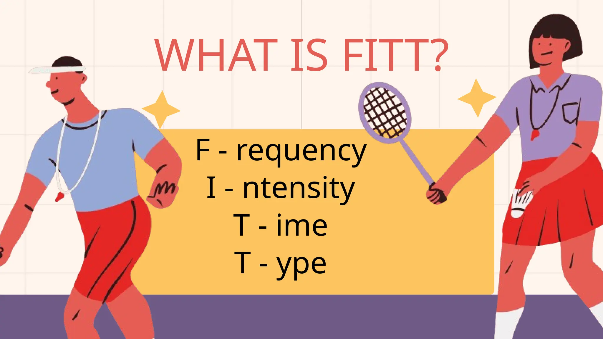 Grade 8 Physical education review of fitt principles | PPTX