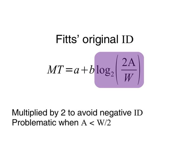 Fitts' Law Basics | ODP