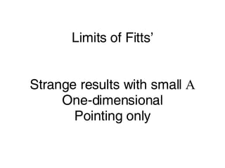 Fitts' Law Basics | ODP