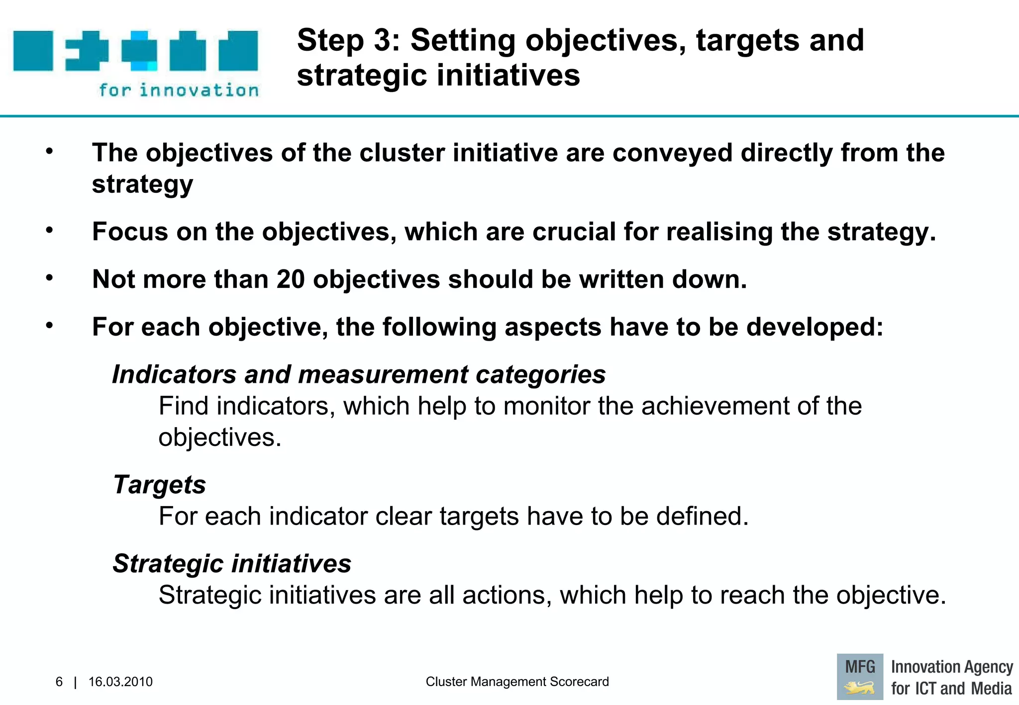 Fitt Toolbox Cluster Management Scorecard Final | PPT