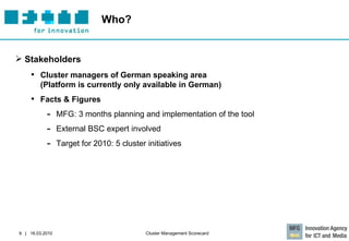 Fitt Toolbox Cluster Management Scorecard Final | PPT