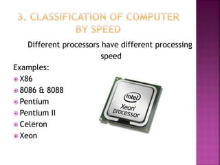 different types of computers | PPTX
