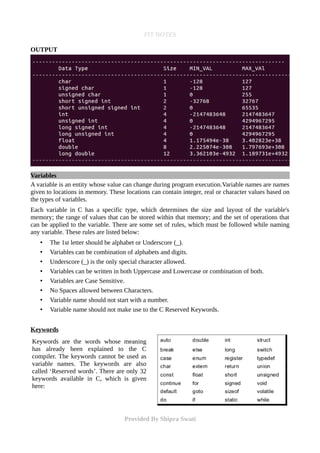 Fundamental of Information Technology - UNIT 7 | PDF