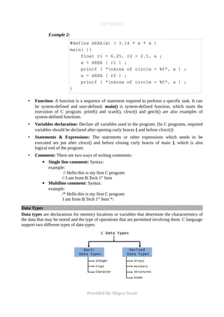Fundamental of Information Technology - UNIT 7 | PDF