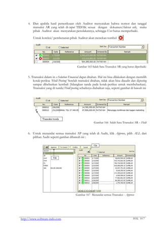 Fitur Audit eSolution Financial | DOCX