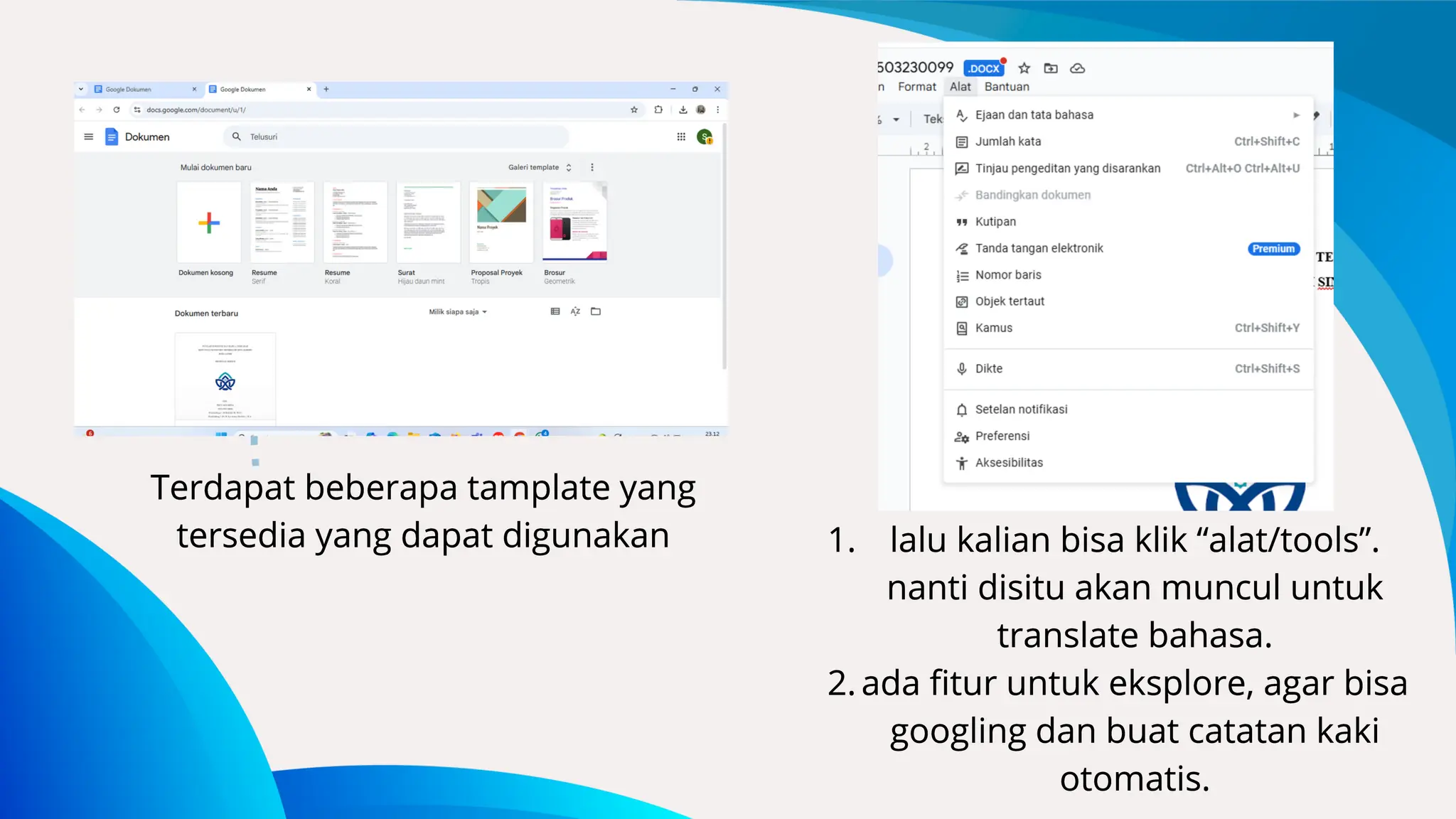 fitur google PPT pada mata kuliah Pendidikan Agama islam | PDF
