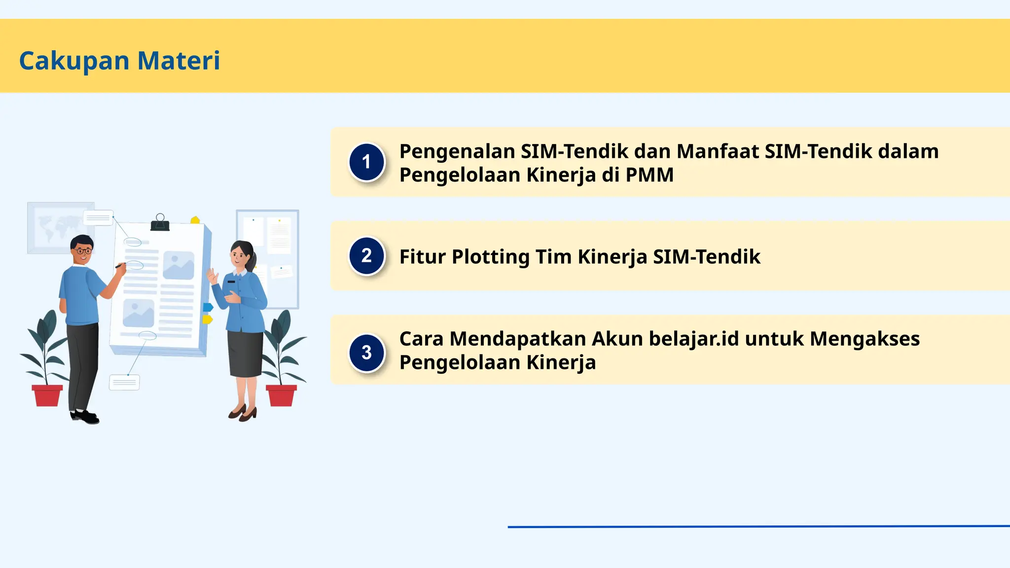 PLOTTING TIM KERJA PENGELOLAAN KINERJA PMM | PPTX