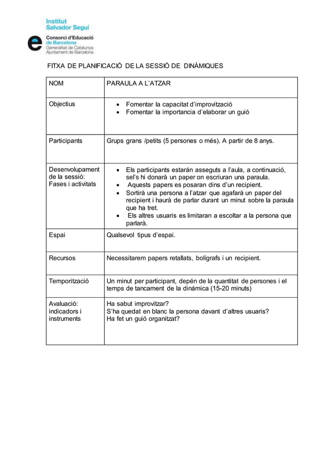 Fitxa de context. | DOCX