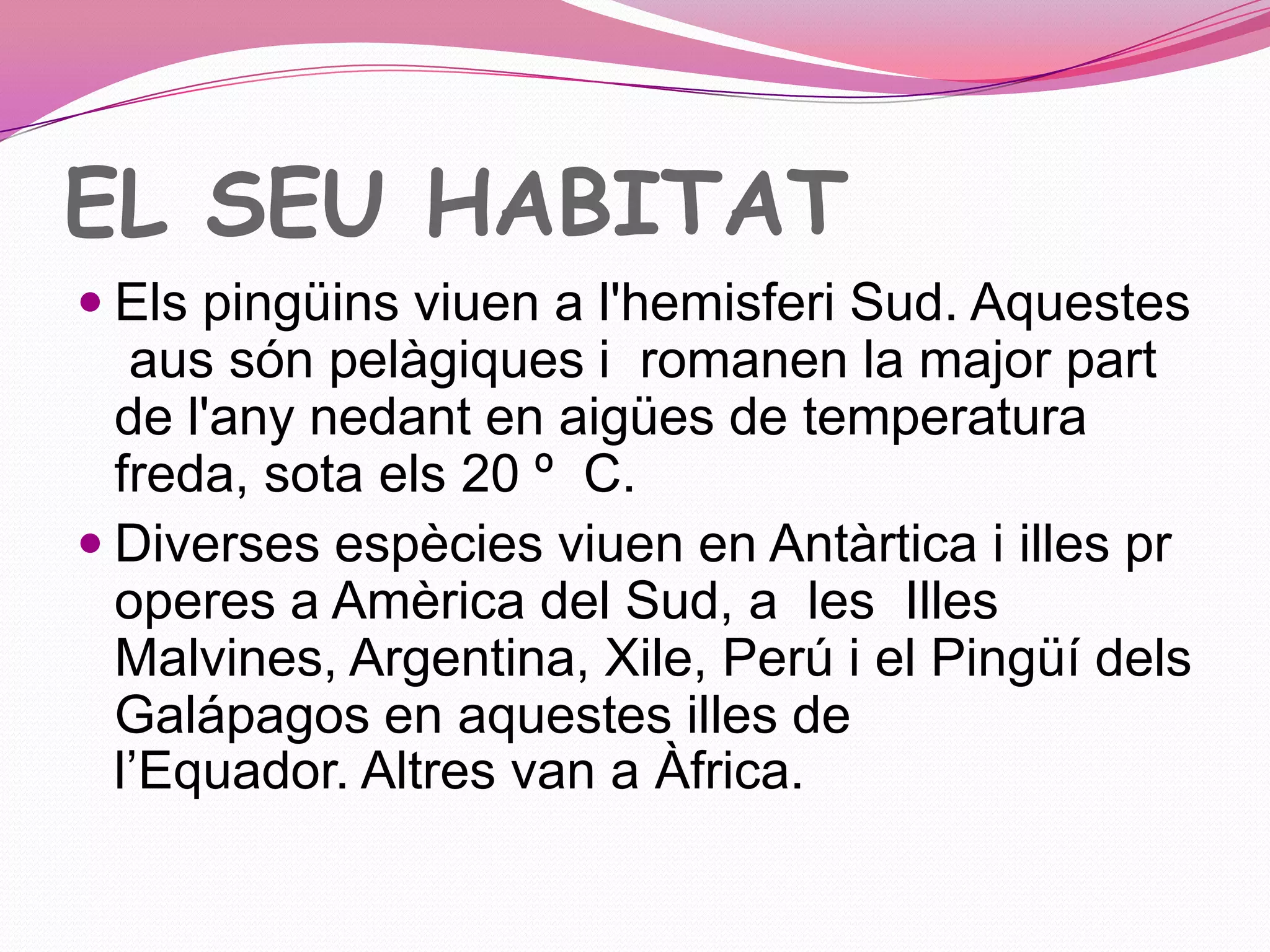 Fitxa de los pinguinos | PPTX