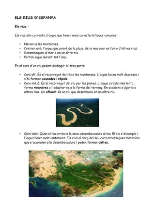 Fitxa rius d'espanya | ODT