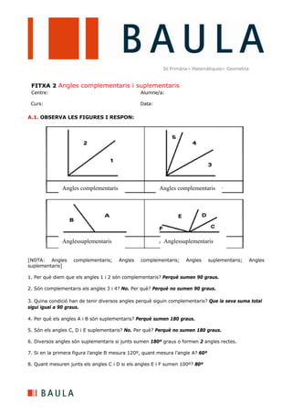 Fitxes mat 5e_geom_sol | PDF