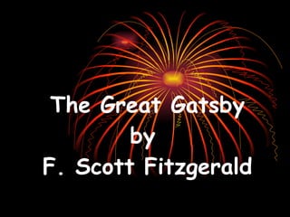 F Scott Fitzgerald And The 1920s | PPT