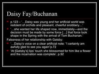 Fitzgerald's Females - The Great Gatsby | PPT