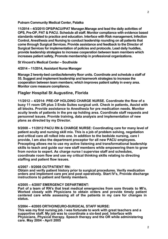 Fitzpatrick resume july, 2016 | PDF