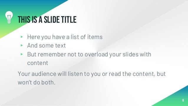 Modelo de slide pronto power point | PPTX