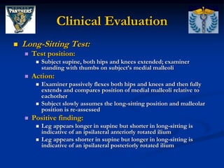 Long Sit Test