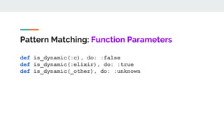 Getting functional with elixir | PPT