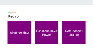 Getting functional with elixir | PPT
