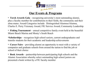 FIU Alumni Association Overview | PPT